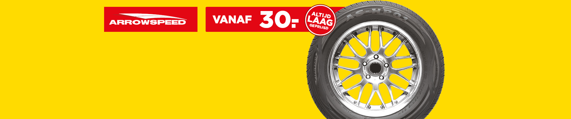 Arrowspeed autobanden kopen? Bestel ze nu online bij KwikFit!