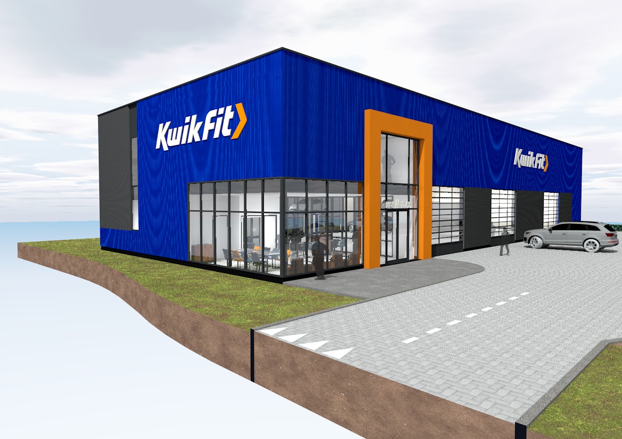 Nieuwe KwikFit-vestiging wekt eigen energie op
